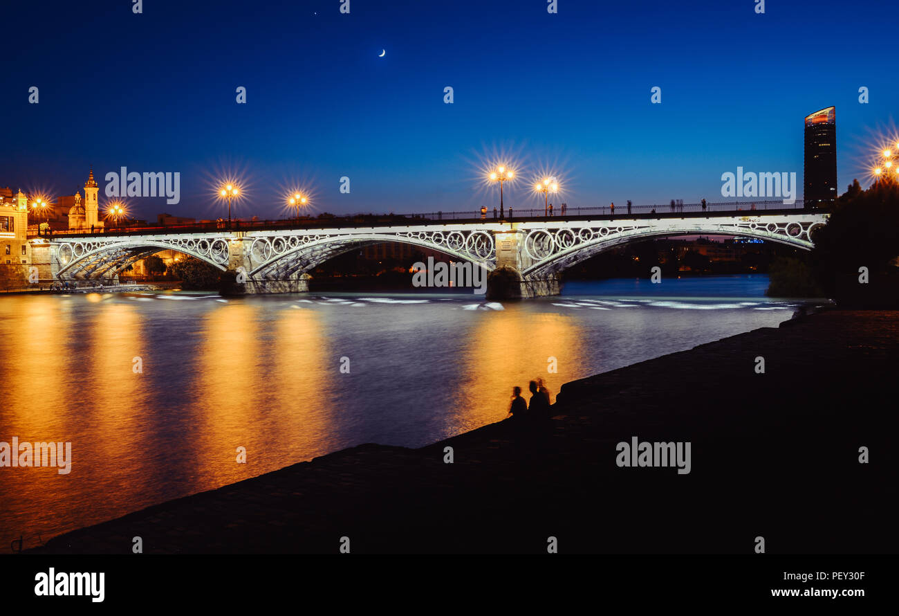 Pontoon bridge spain hi-res stock photography and images - Alamy