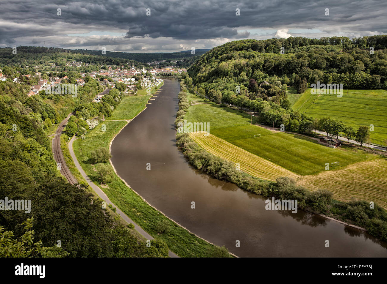 Weser Skywalk High Resolution Stock Photography and Images - Alamy