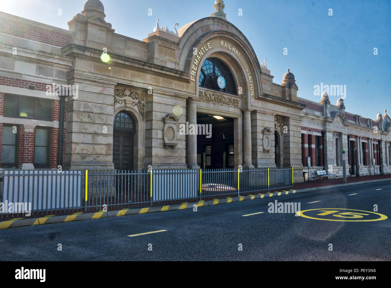 Fremantle Railway Station horizontal Stock Photo - Alamy
