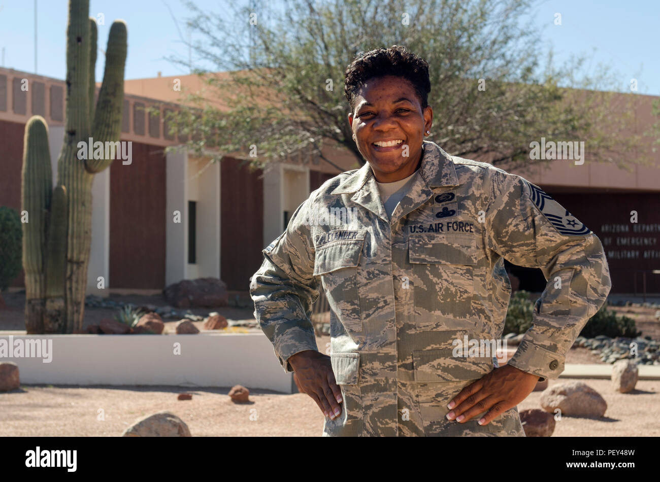After nearly 30 years, Air Force Chief Master Sgt. Barbara Alexander ...
