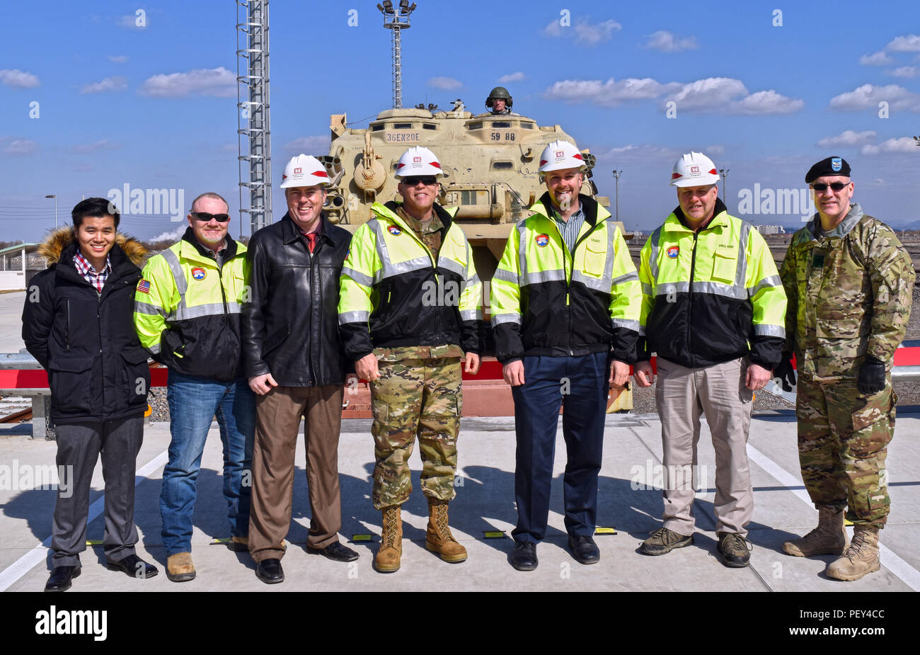On Feb. 17, the railhead at Camp Humphreys was officially opened in a ...