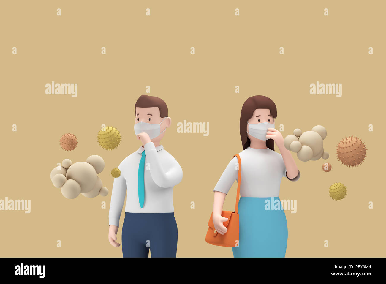 Health and safety 3D flat design 004 Stock Photo - Alamy