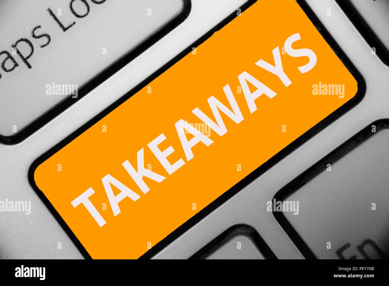Key takeaways hi-res stock photography and images - Alamy