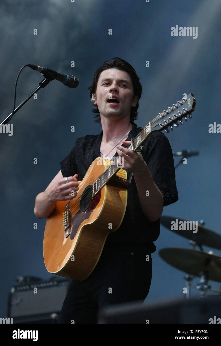 James Bay performs on stage at the brand new Rize Festival in Hylands ...