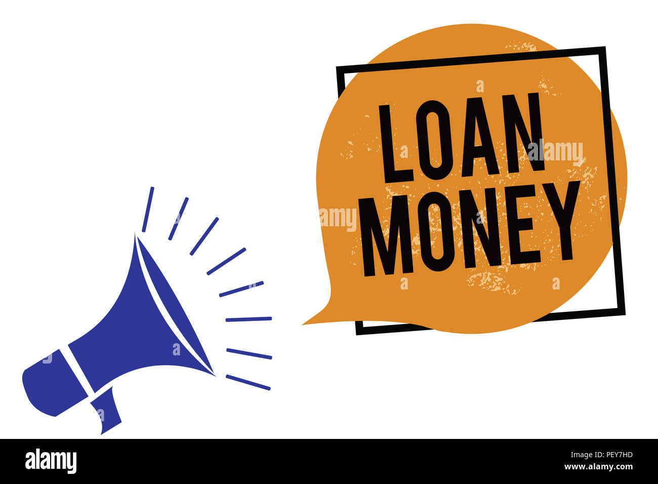 Word writing text Loan Money. Business concept for Something lent or ...