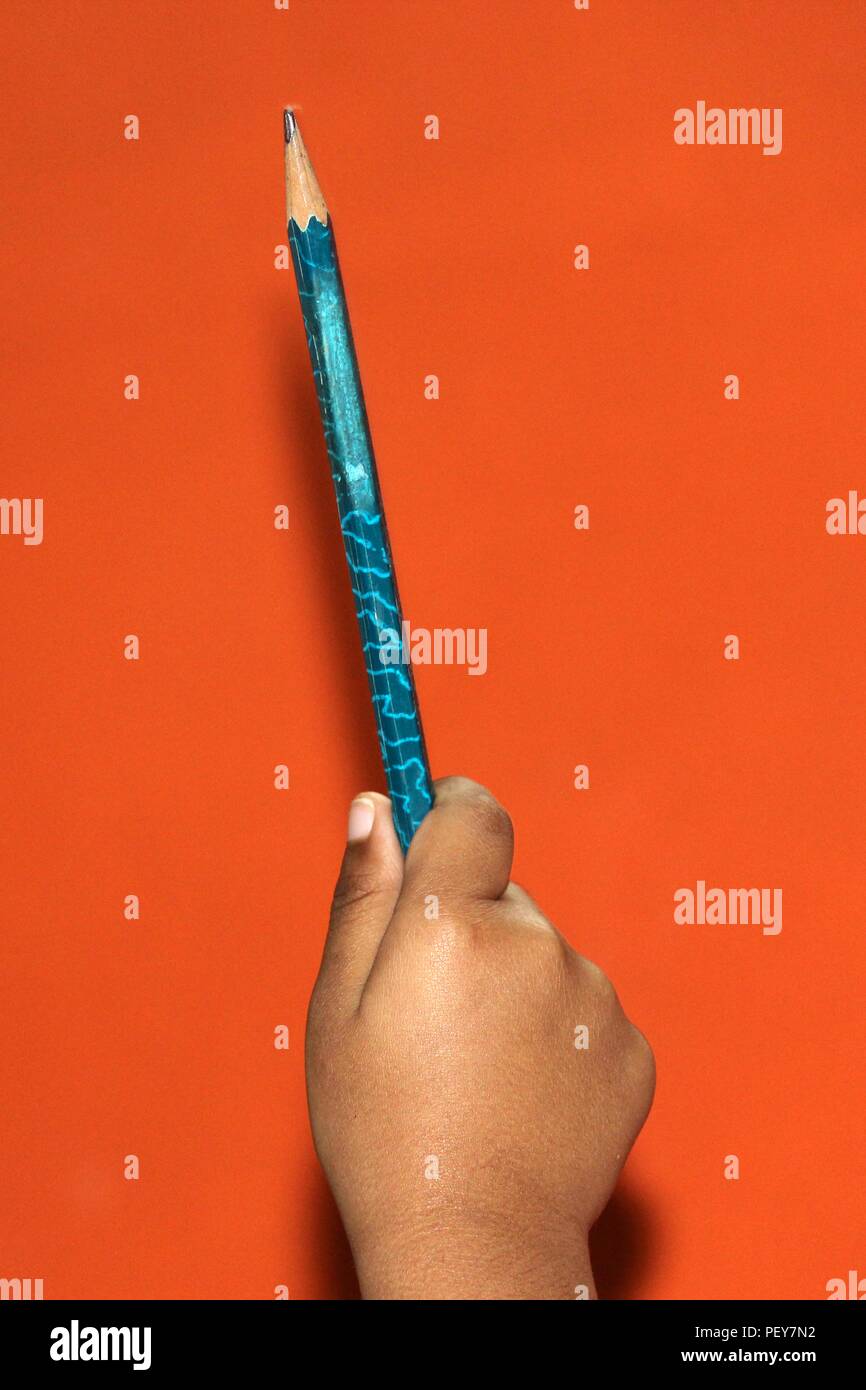 infant writing style 4 Stock Photo - Alamy