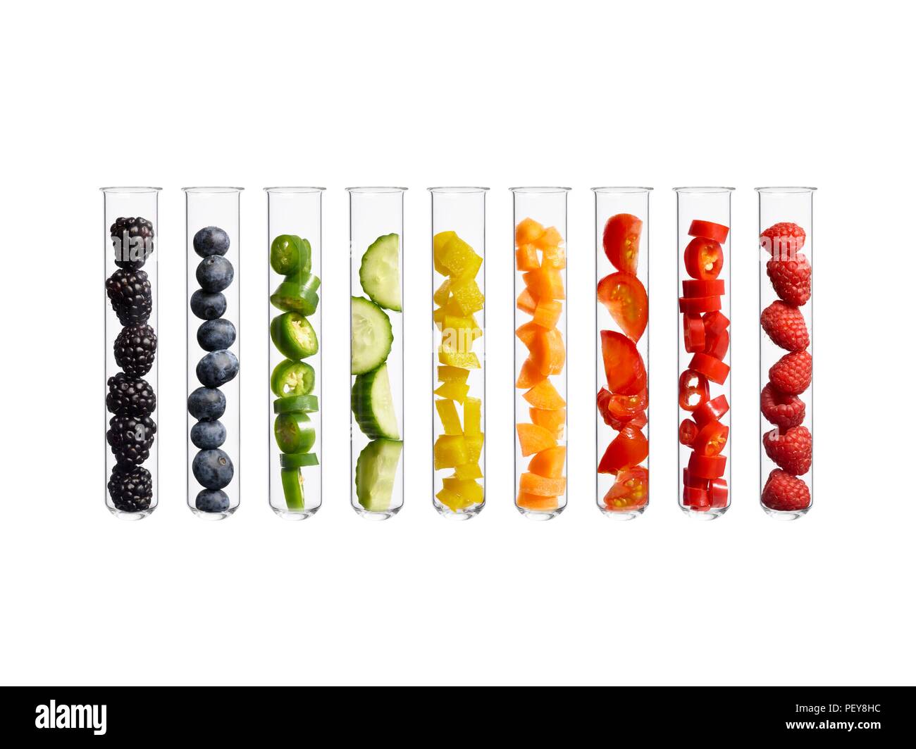 Fruits vegetables in test hi-res stock photography and images - Alamy