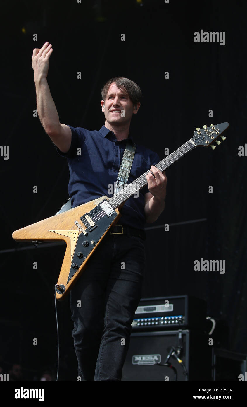 Tim Wheeler Lead Singer Of Ash High Resolution Stock Photography and ...