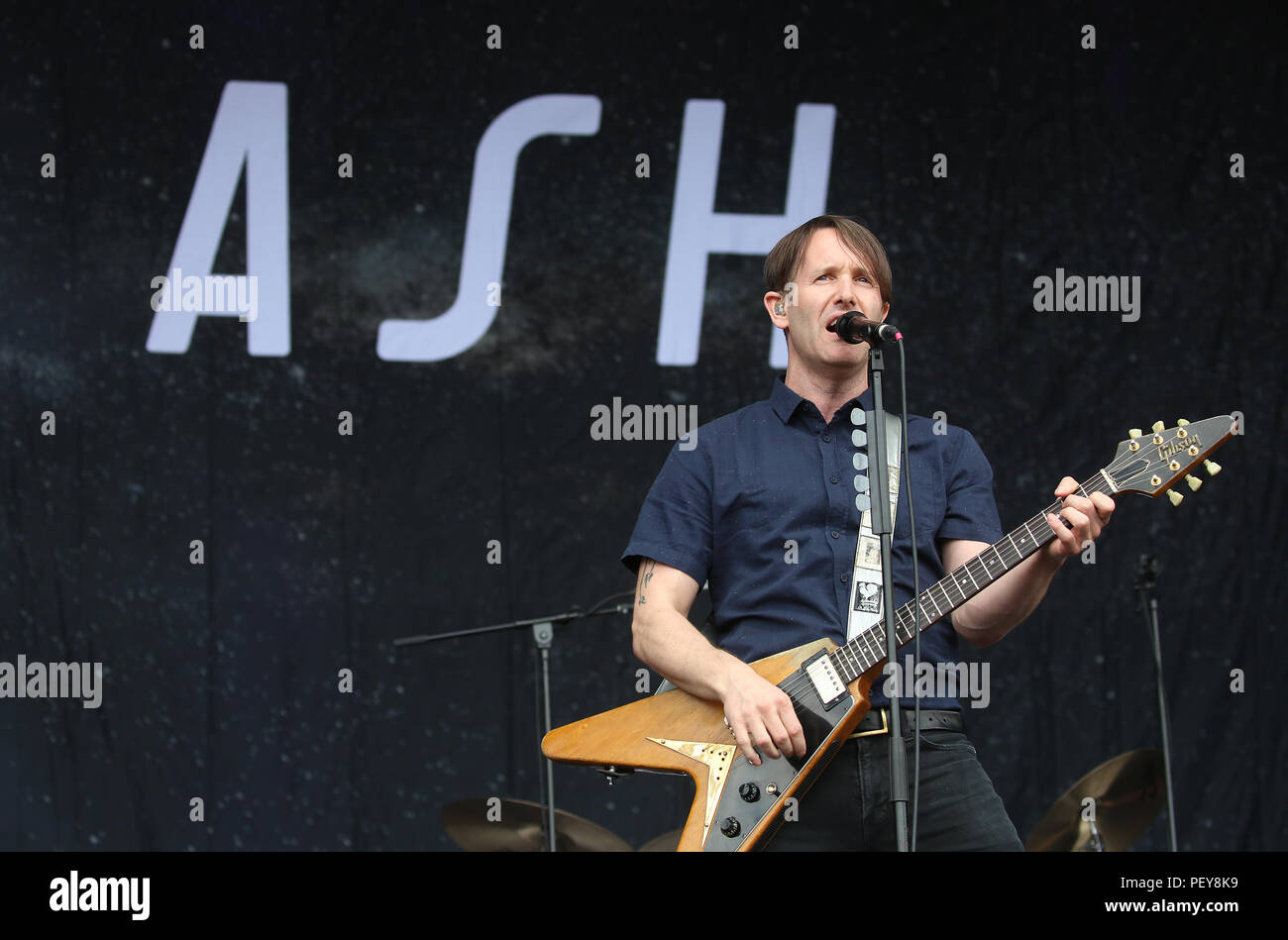 Tim Wheeler Lead Singer Of Ash High Resolution Stock Photography and ...