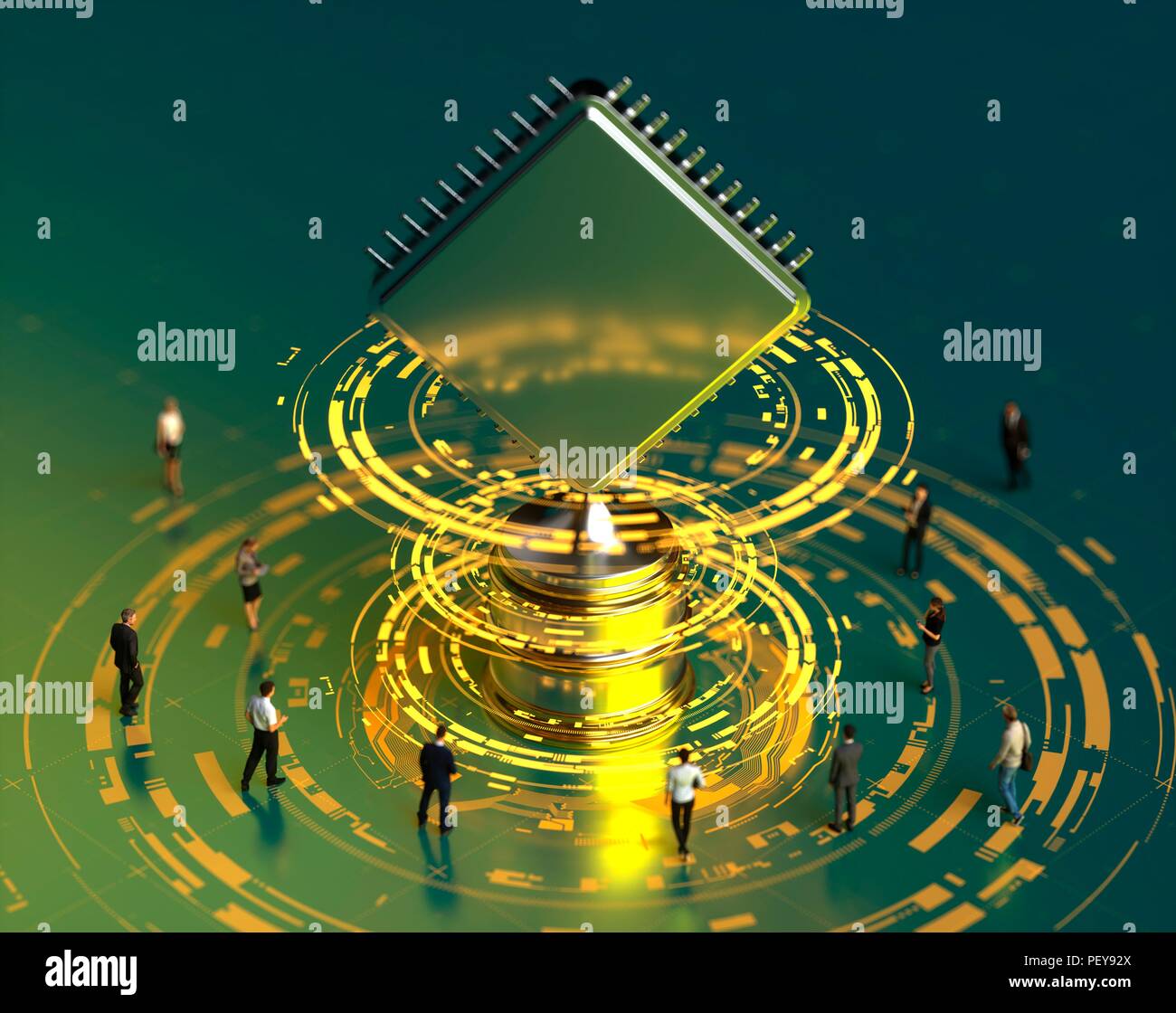 Computer technology trophy hi-res stock photography and images - Alamy