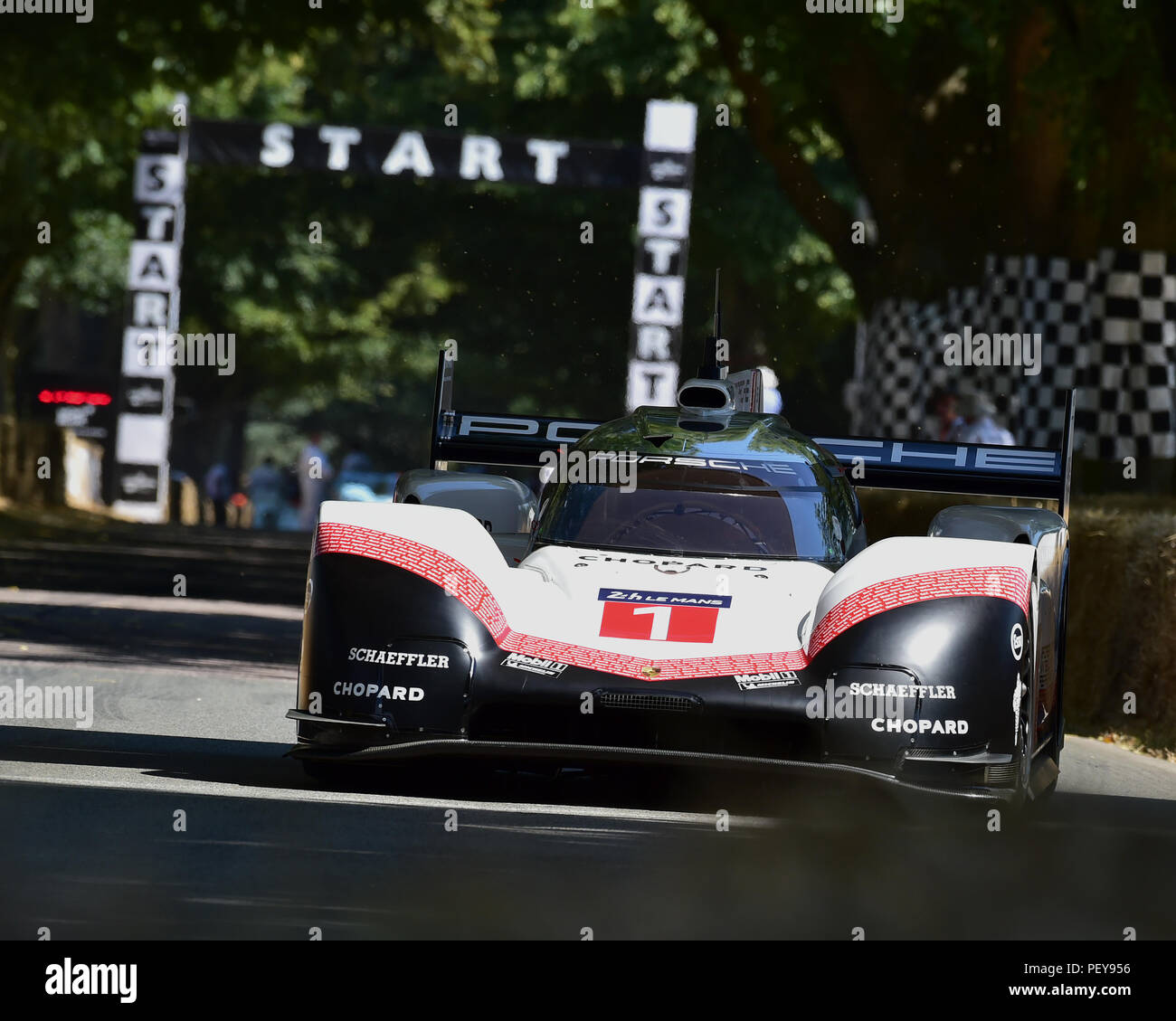 Neel Jani, Porsche 919 Hybrid, Le Mans Legends, Festival of Speed - The ...