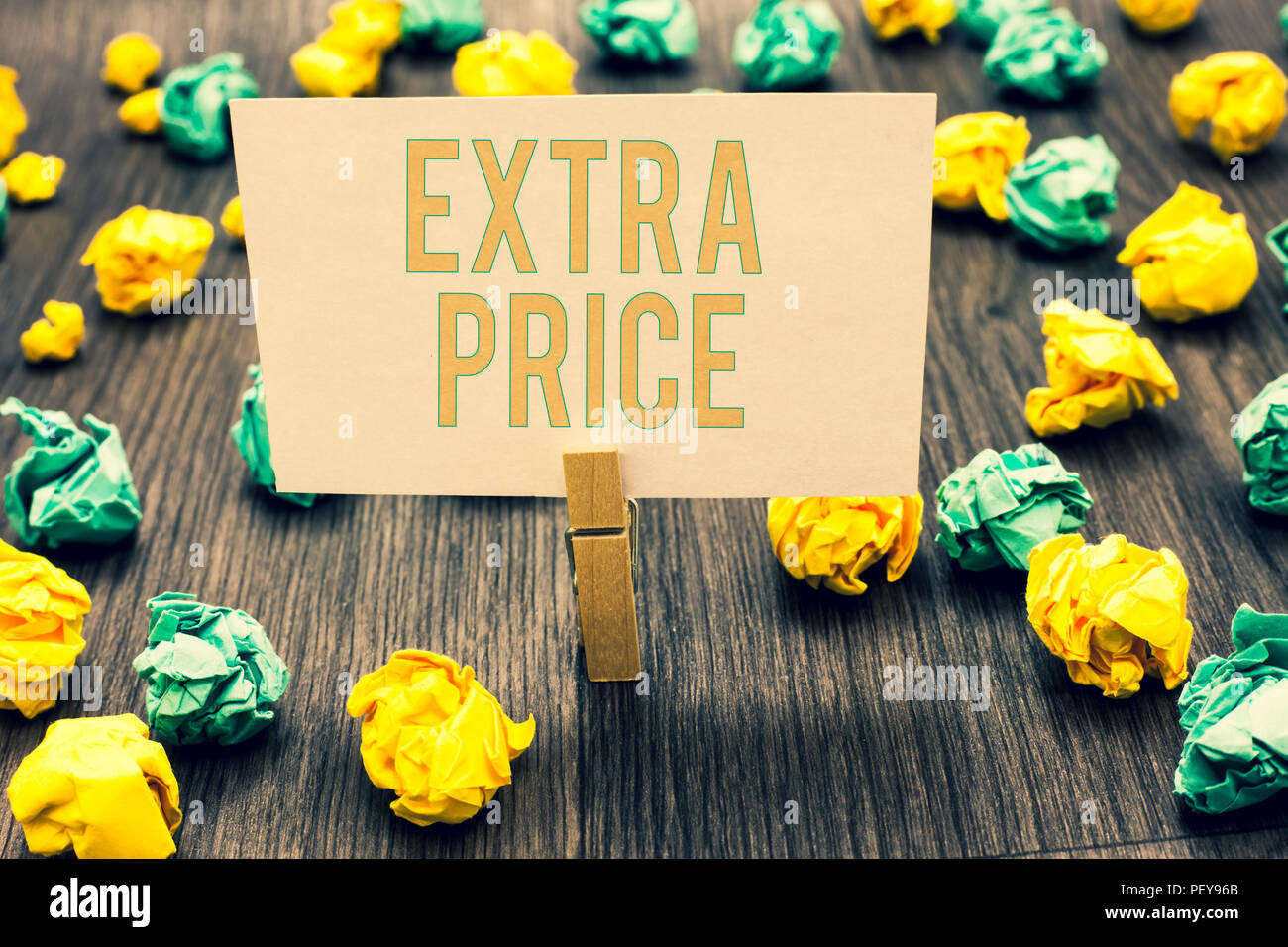 Handwriting text writing Extra Price. Concept meaning extra price ...