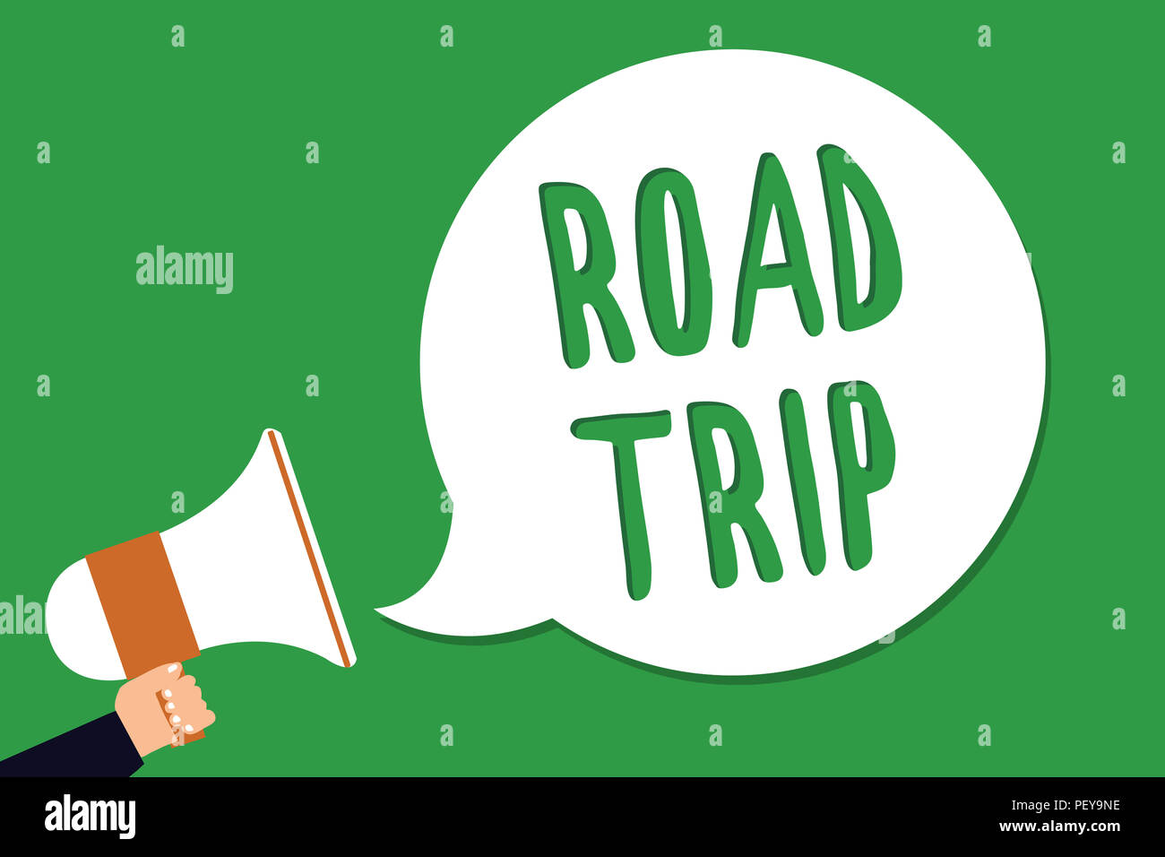 Conceptual hand writing showing Road Trip. Business photo showcasing ...