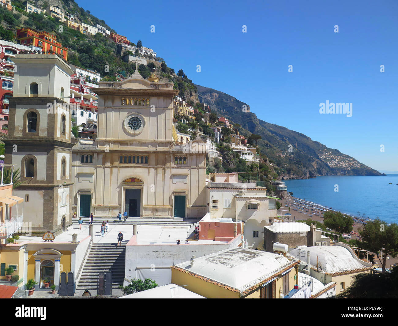 Positano, Italy Amalfi Coast (Costiera Amalfitana), in Campania, Italy ...