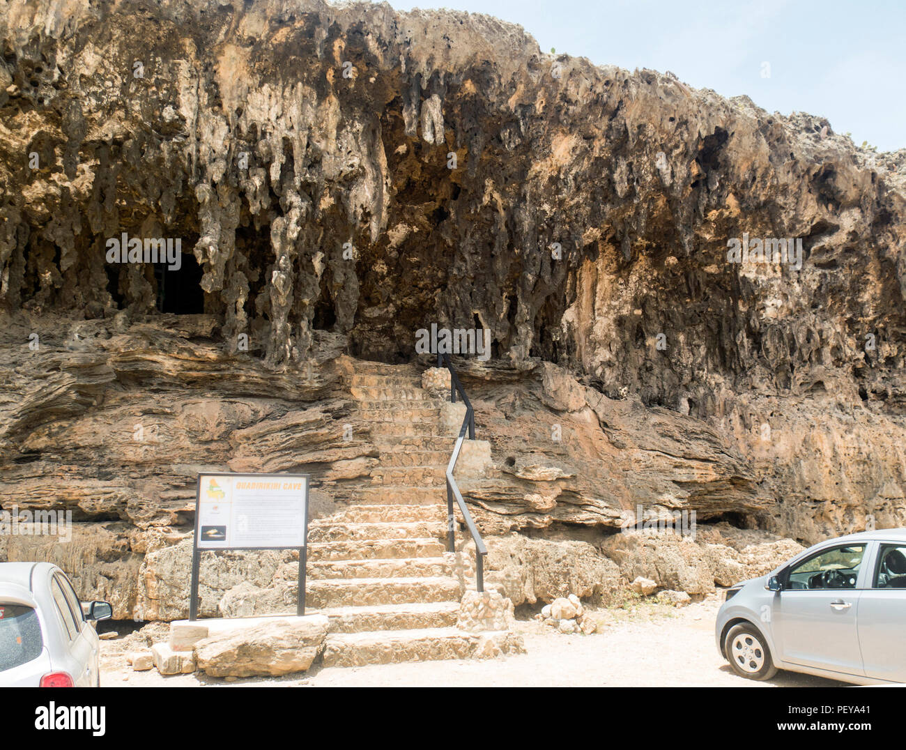 Quadirikiri Cave, Arikok National Park, Aruba Stock Photo - Alamy