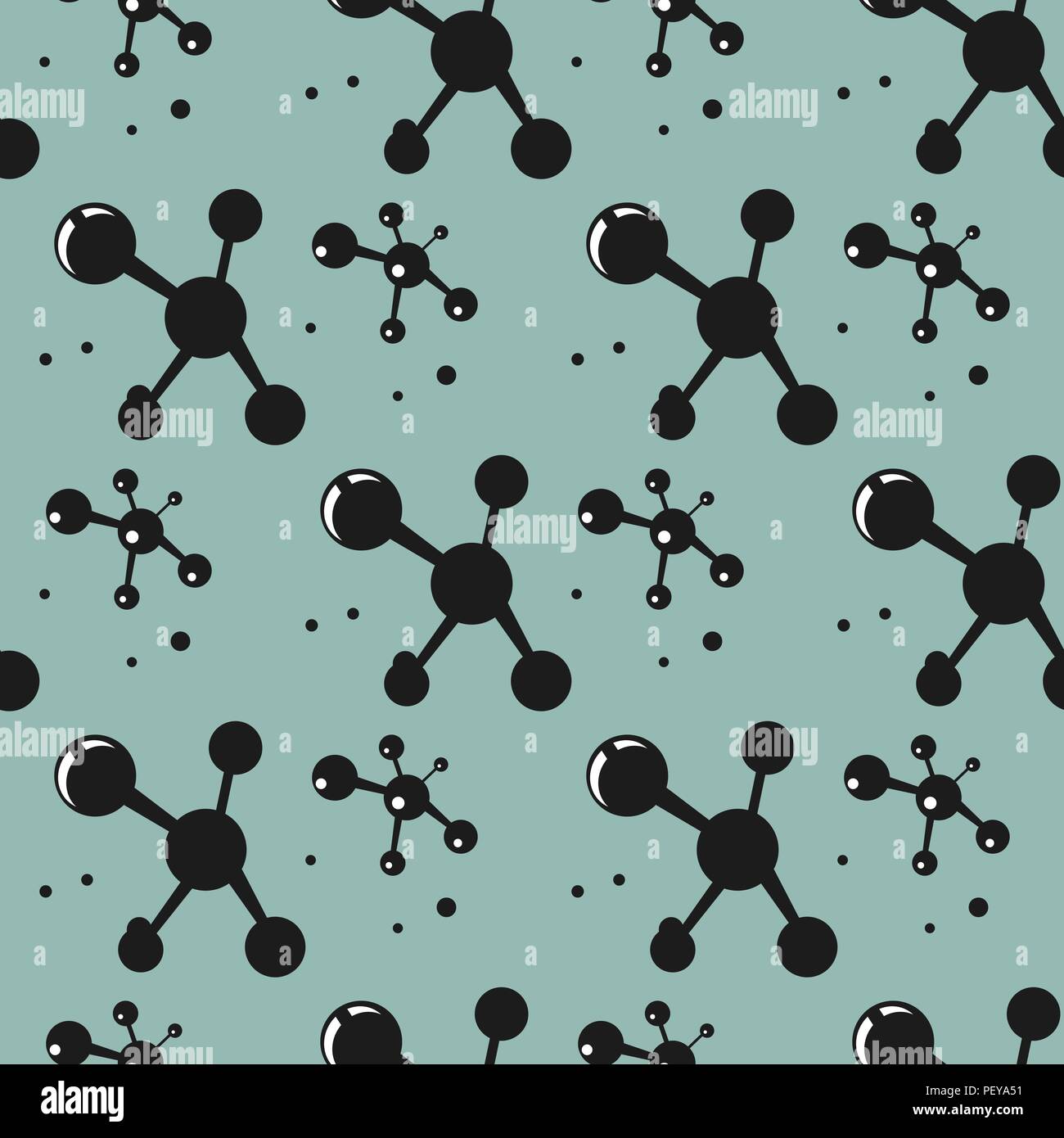 Simple abstract pattern. Vector seamless pattern with crystal lattice ...