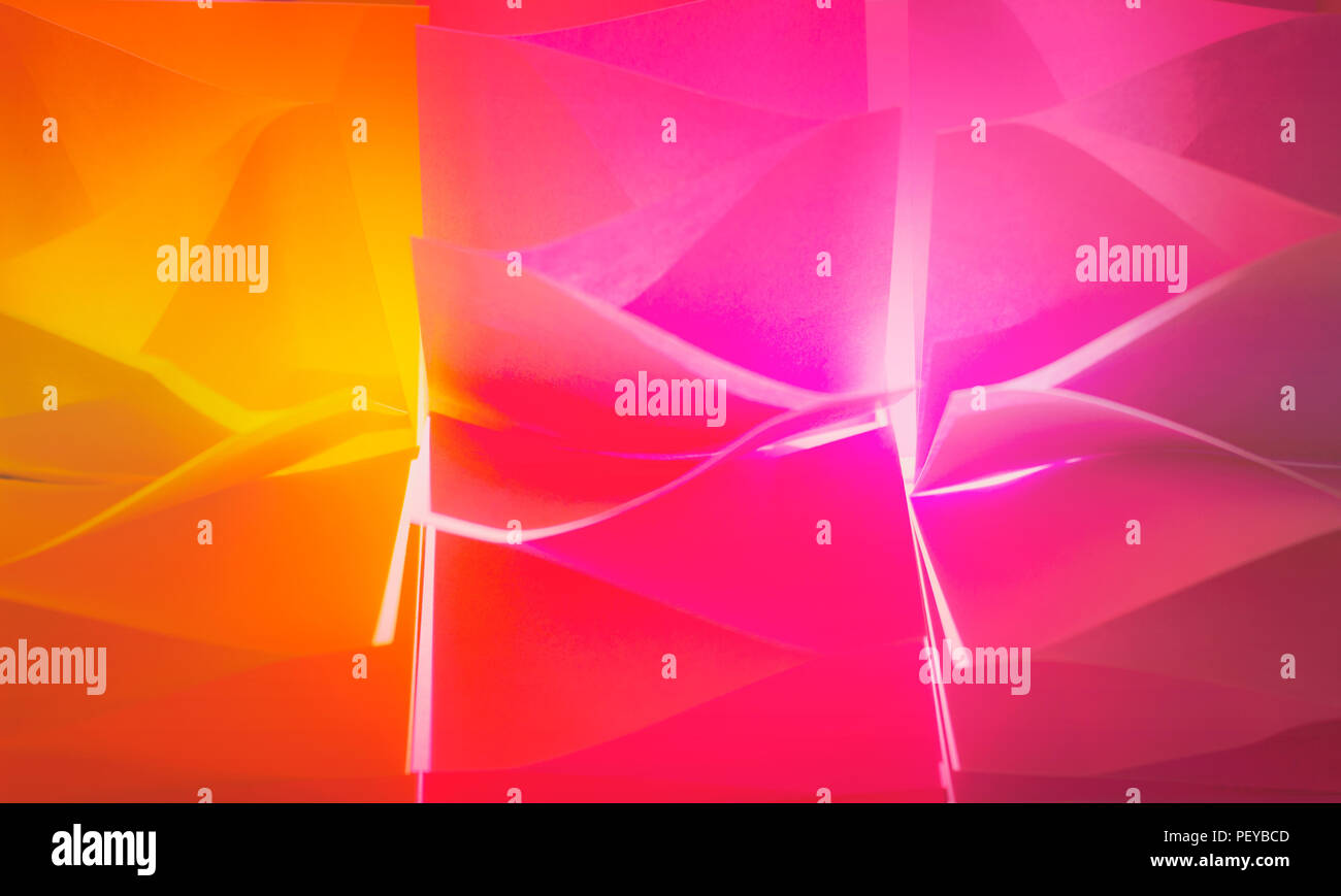 Colorful abstract background, made of paper stickers Stock Photo - Alamy