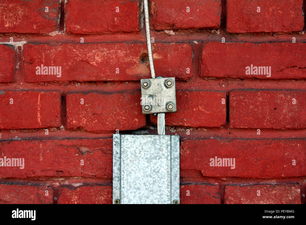 Wire lightning conductor hi-res stock photography and images - Alamy