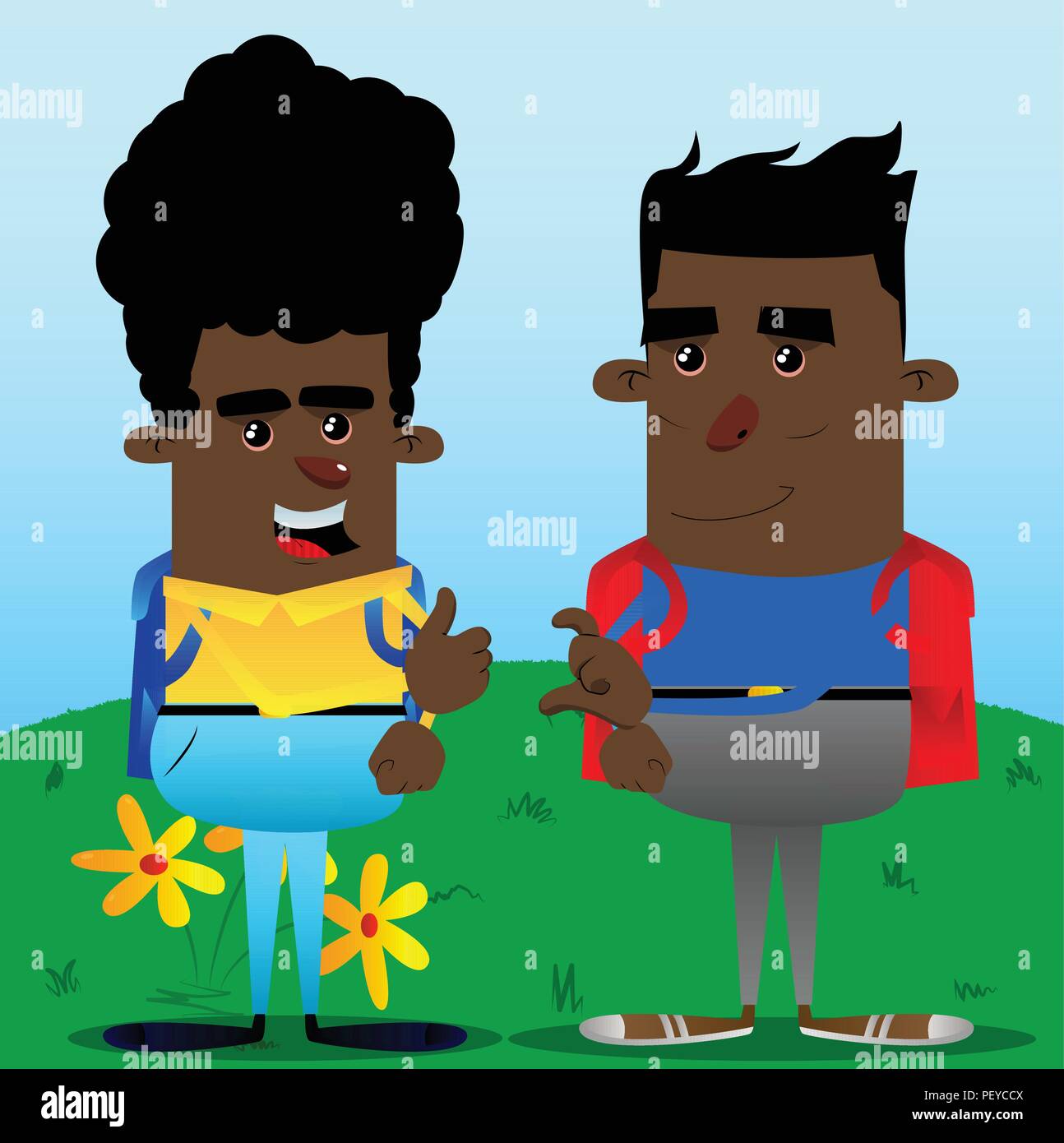 Happy boy making heart hi-res stock photography and images - Alamy