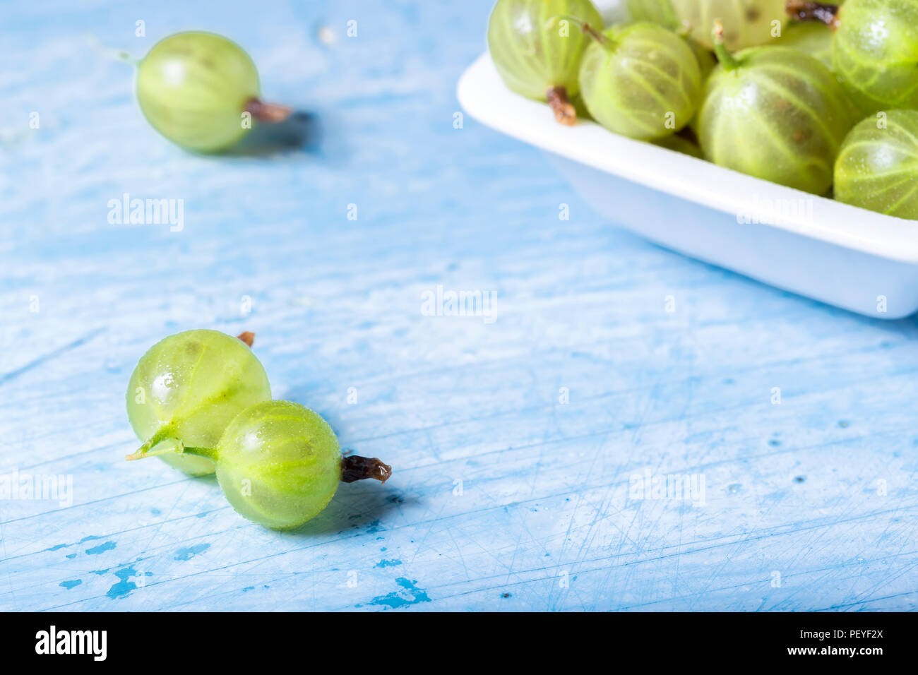 Green gooseberry in ceramic hi-res stock photography and images - Alamy