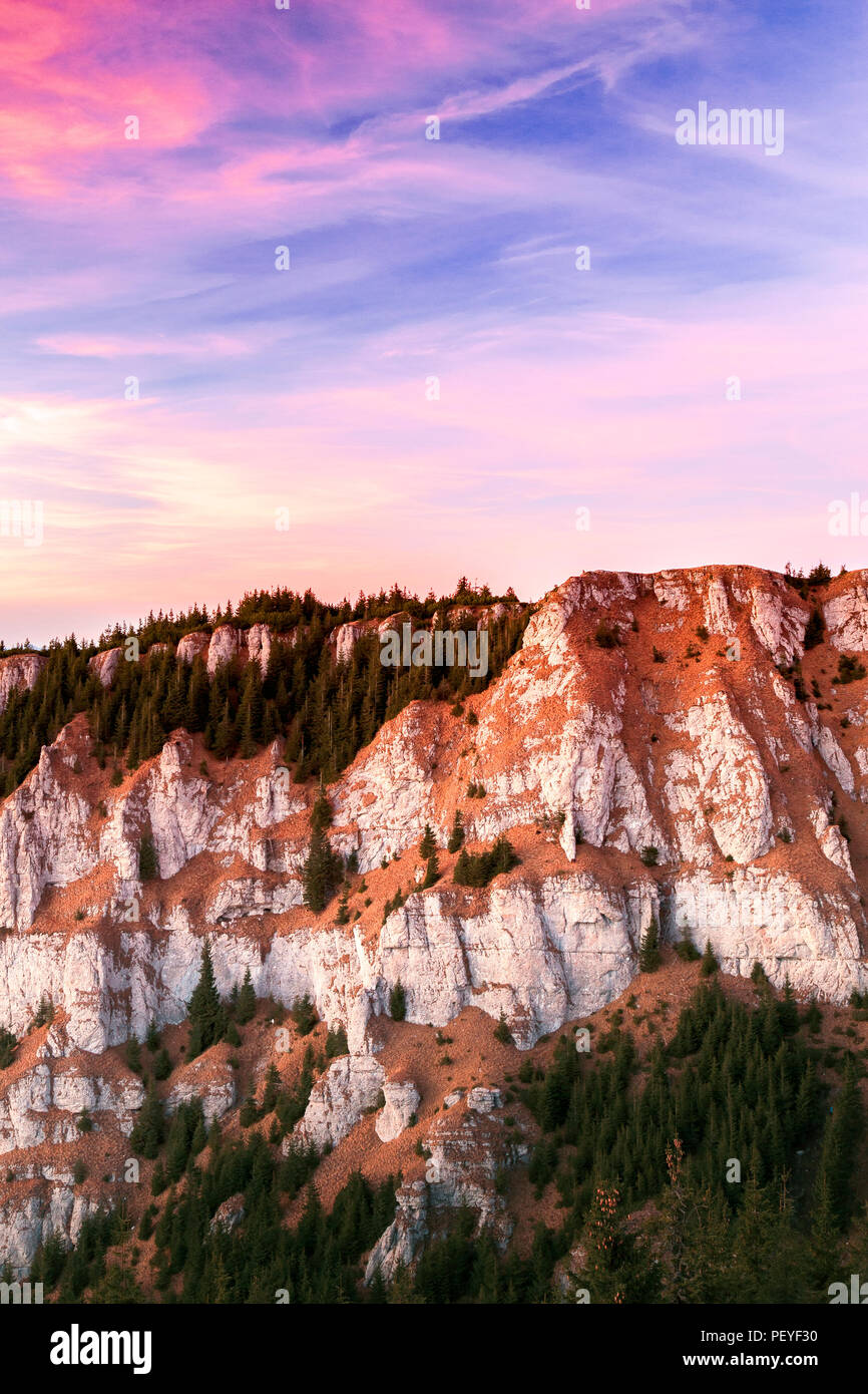 Mountain crest with spectacular sky Stock Photo - Alamy