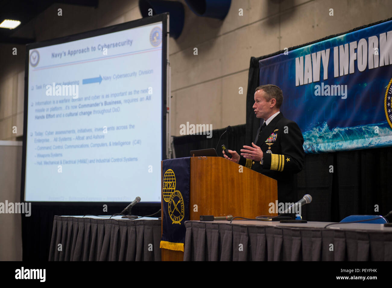 160217-N-YB832-008 SAN DIEGO (Feb. 17, 2016) Vice Adm. Ted N. Branch ...