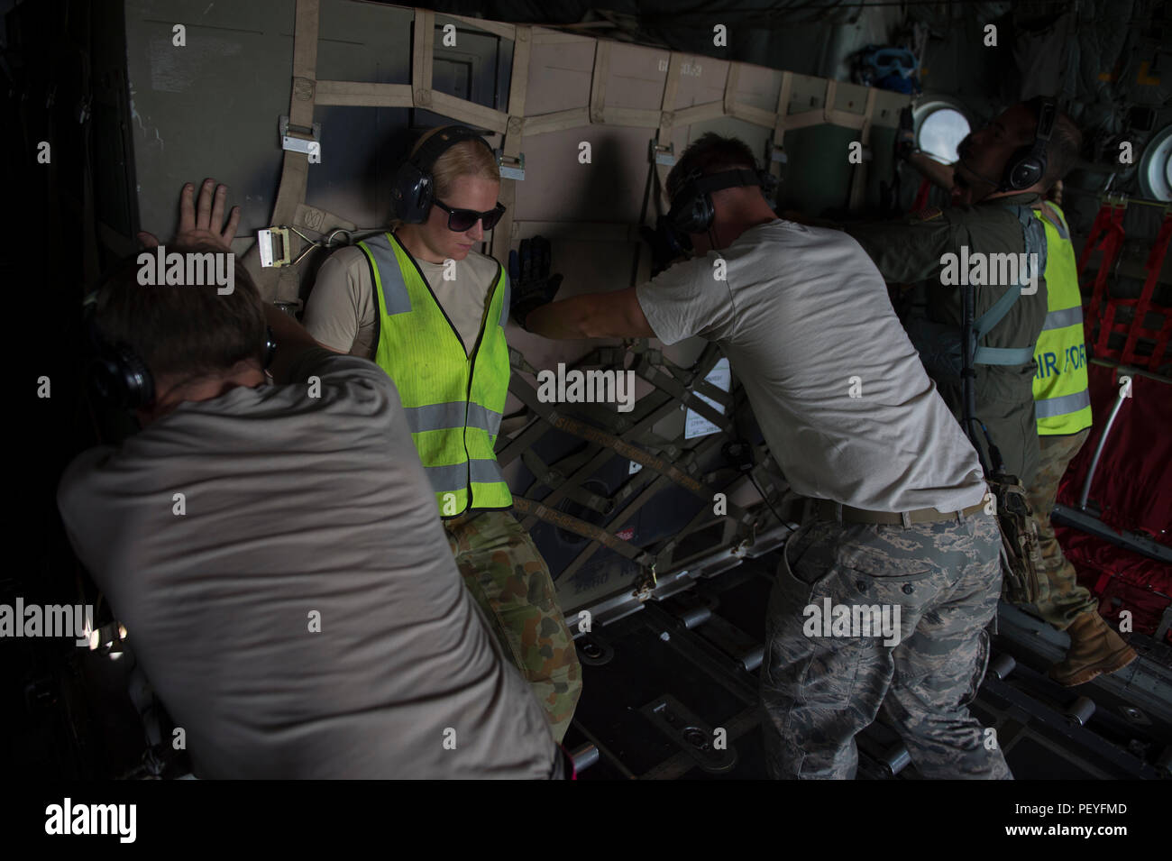 C 130 Cargo Loading High Resolution Stock Photography and Images - Alamy