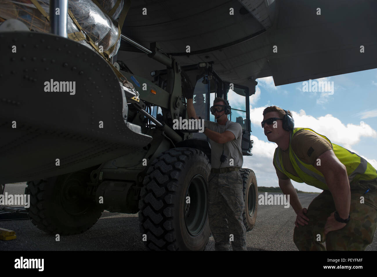 C 130 Cargo Loading High Resolution Stock Photography and Images - Alamy