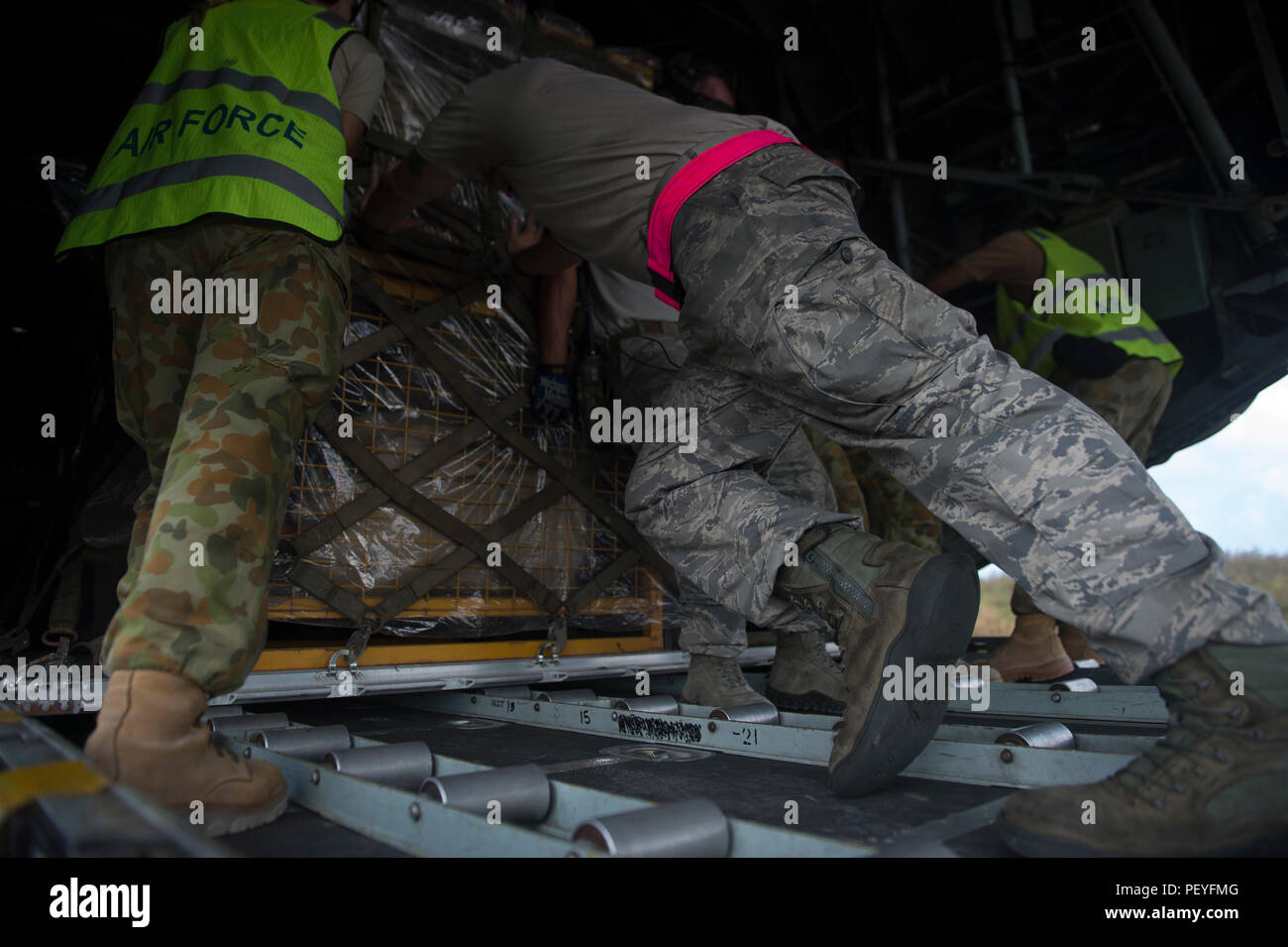 C 130 Cargo Loading High Resolution Stock Photography and Images - Alamy