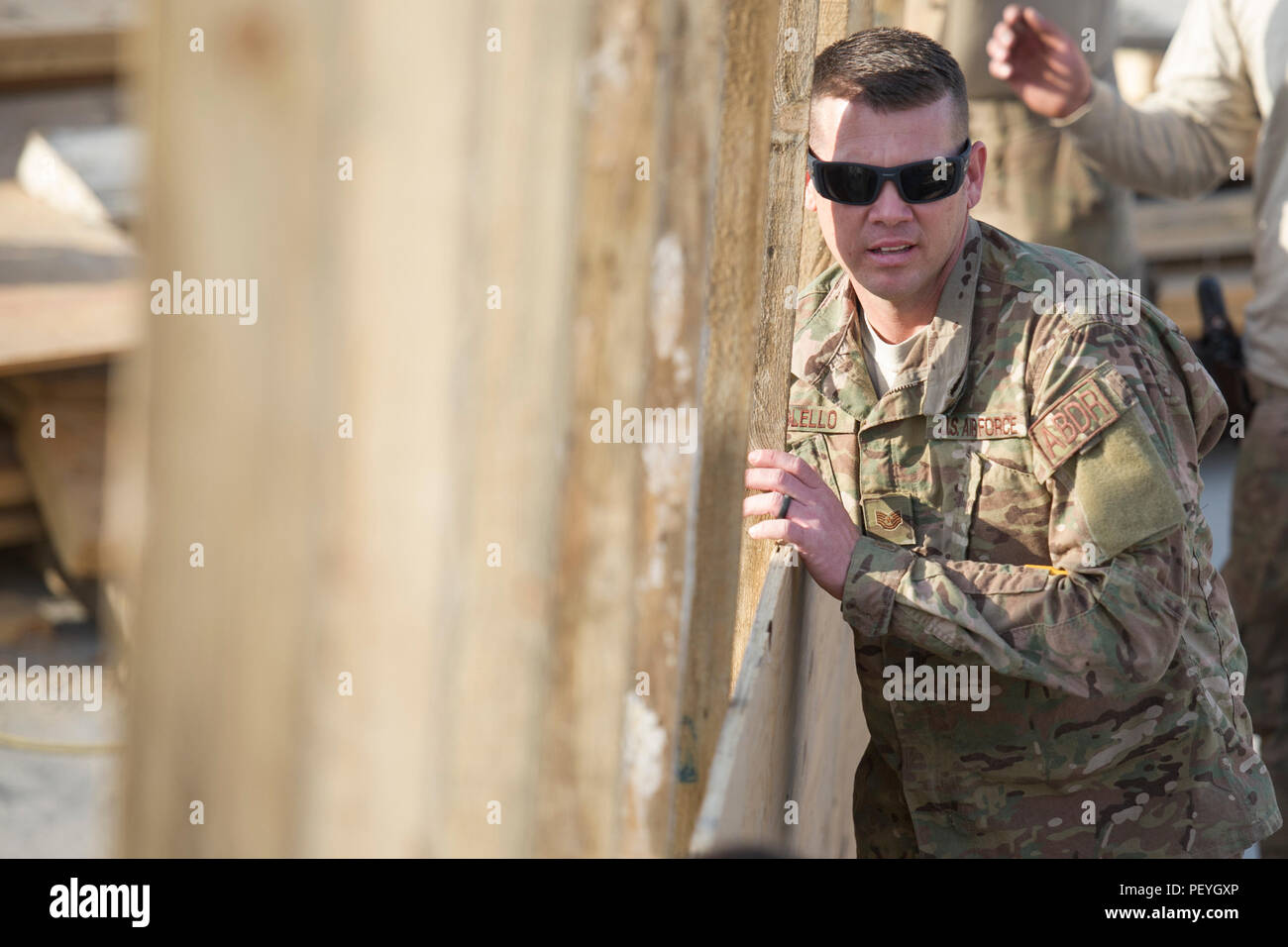 Aircraft battle damage repair hi-res stock photography and images - Alamy
