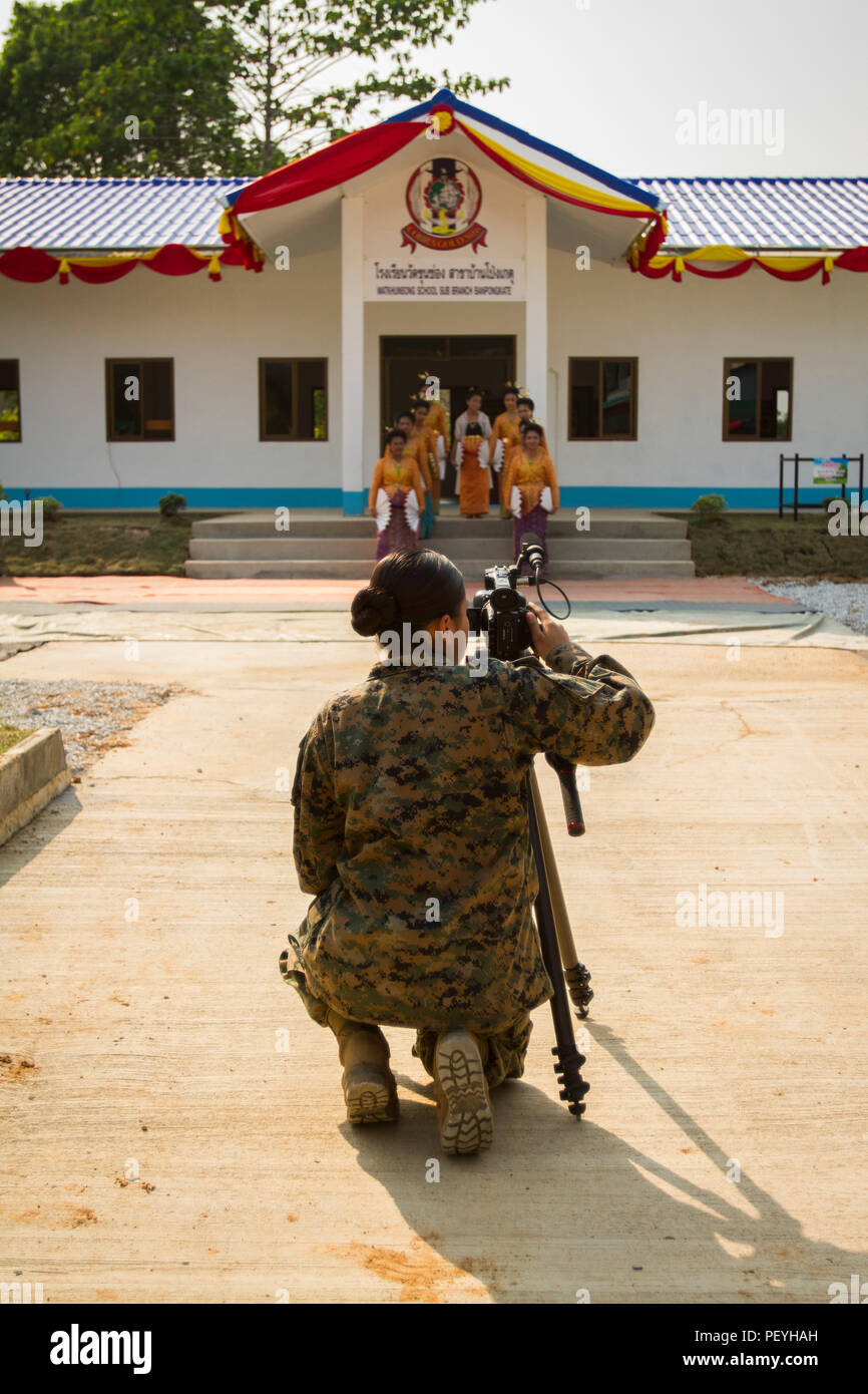 U.S. Marine Corps Lance Cpl. Jessica Lucio, combat videographer, Marine ...