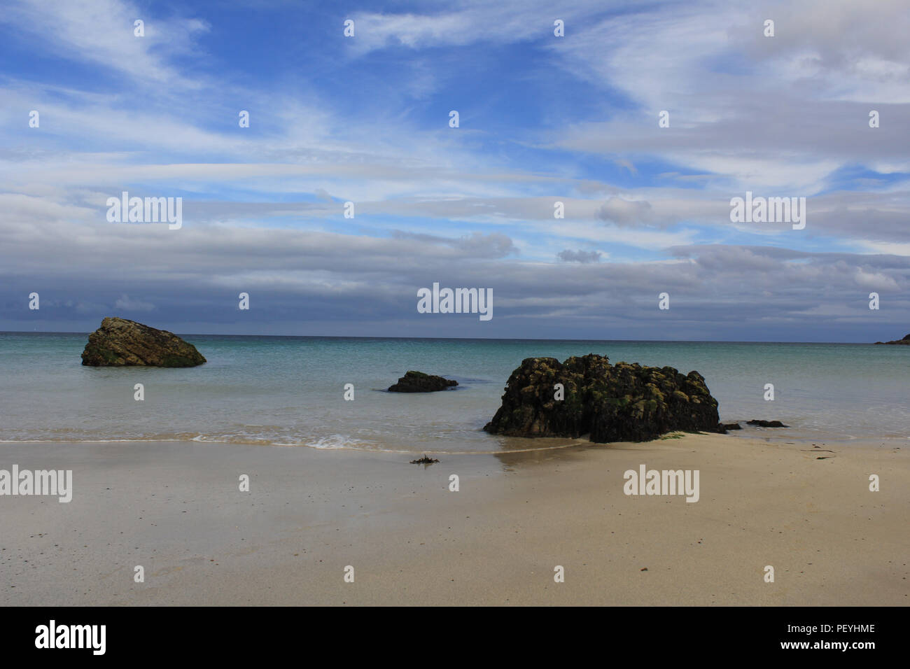 port of ness beach Stock Photo - Alamy