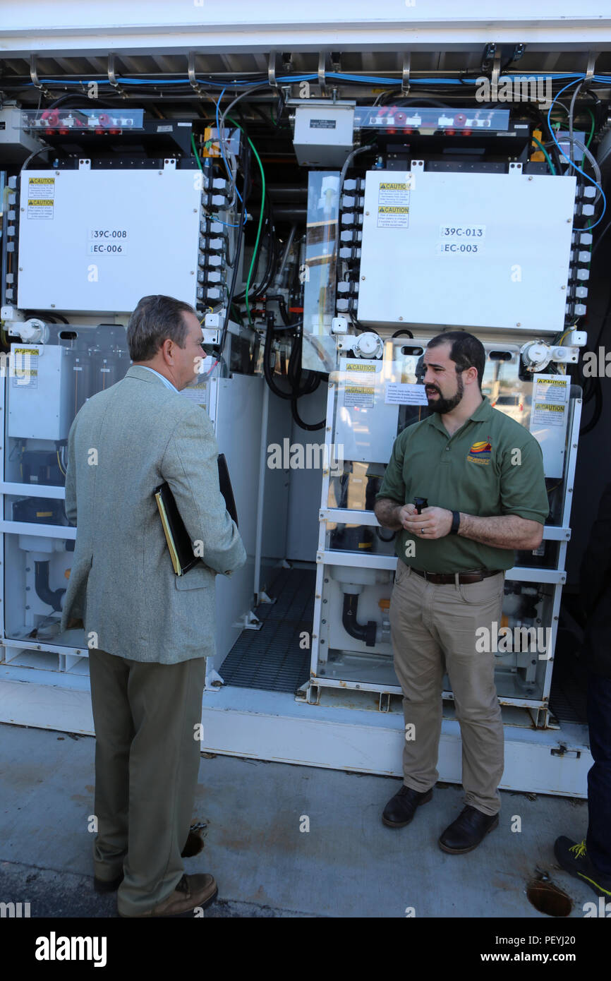 Mick Wasco, energy program manager for Marine Corps Air Station Miramar ...