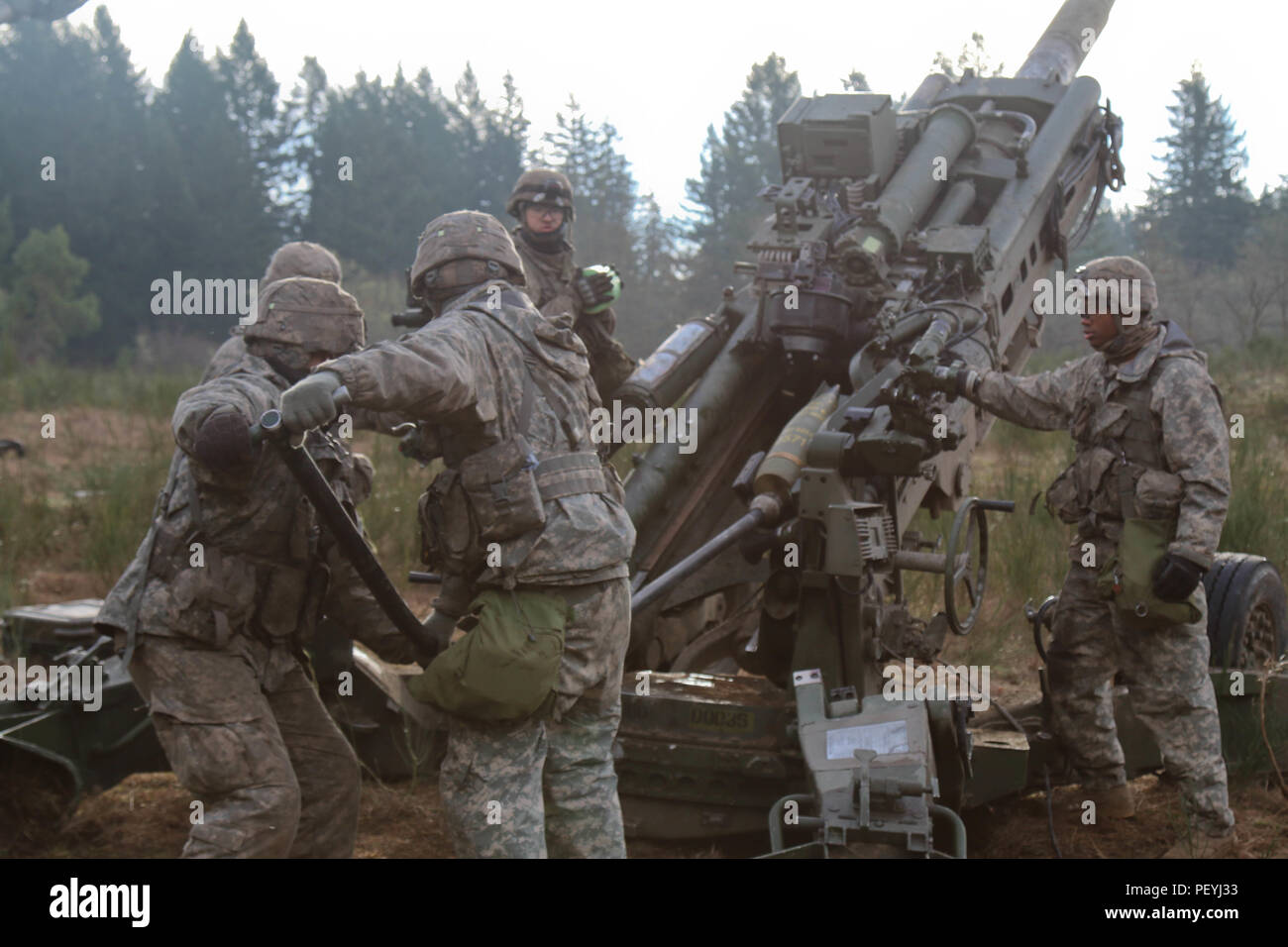 1st Battalion 37th Field Artillery Regiment High Resolution Stock ...