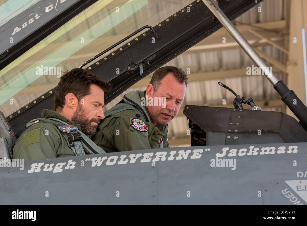 Lt. Col. David Efferson, 457th Fighter Squadron commander and pilot ...