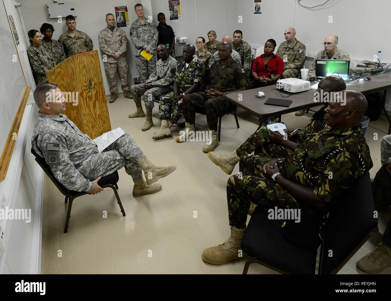 U.S. Army Maj. Gen. Mark Stammer, Combined Joint Task Force-Horn of ...
