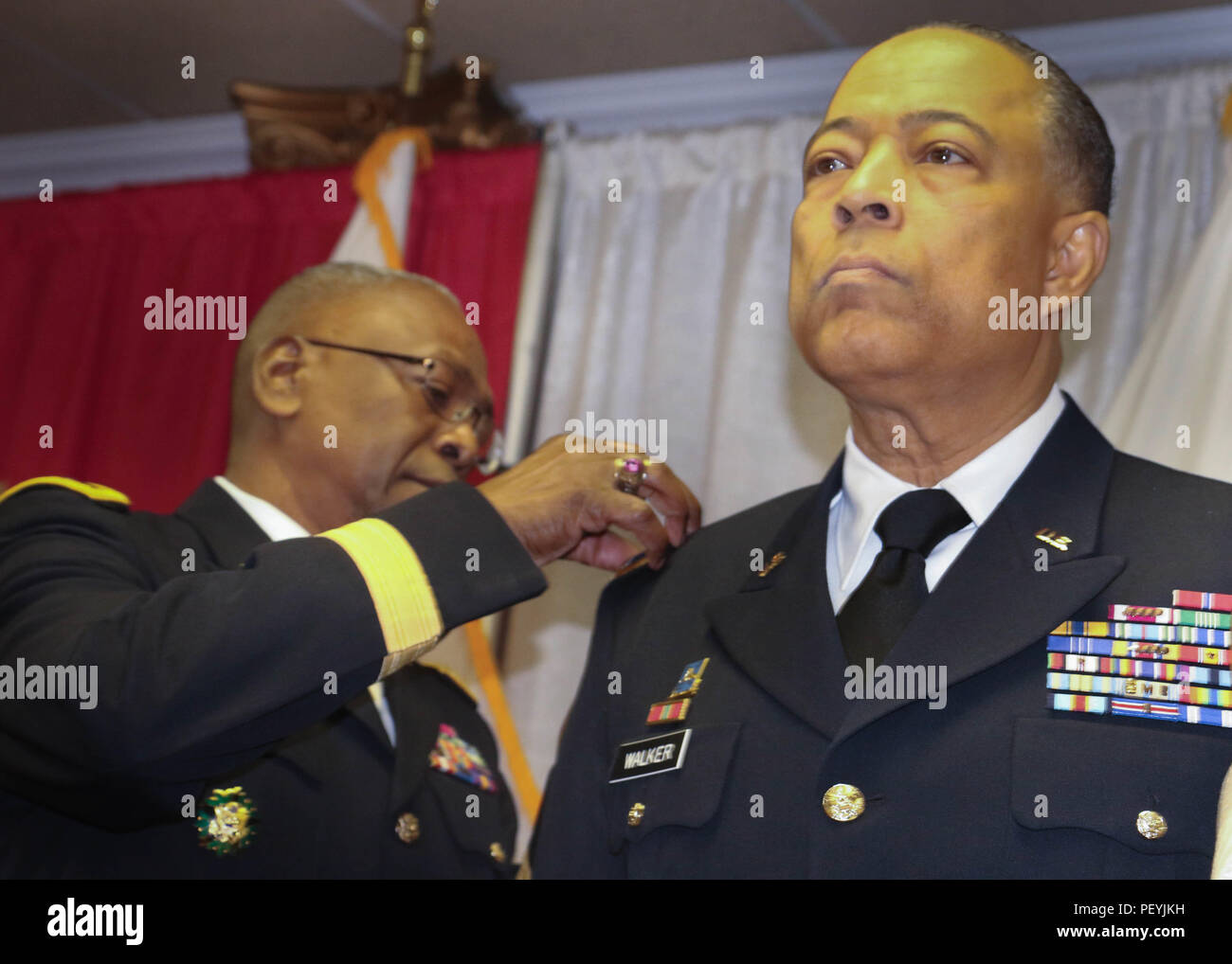 Brig. Gen. William J. Walker, District of Columbia National Guard land ...