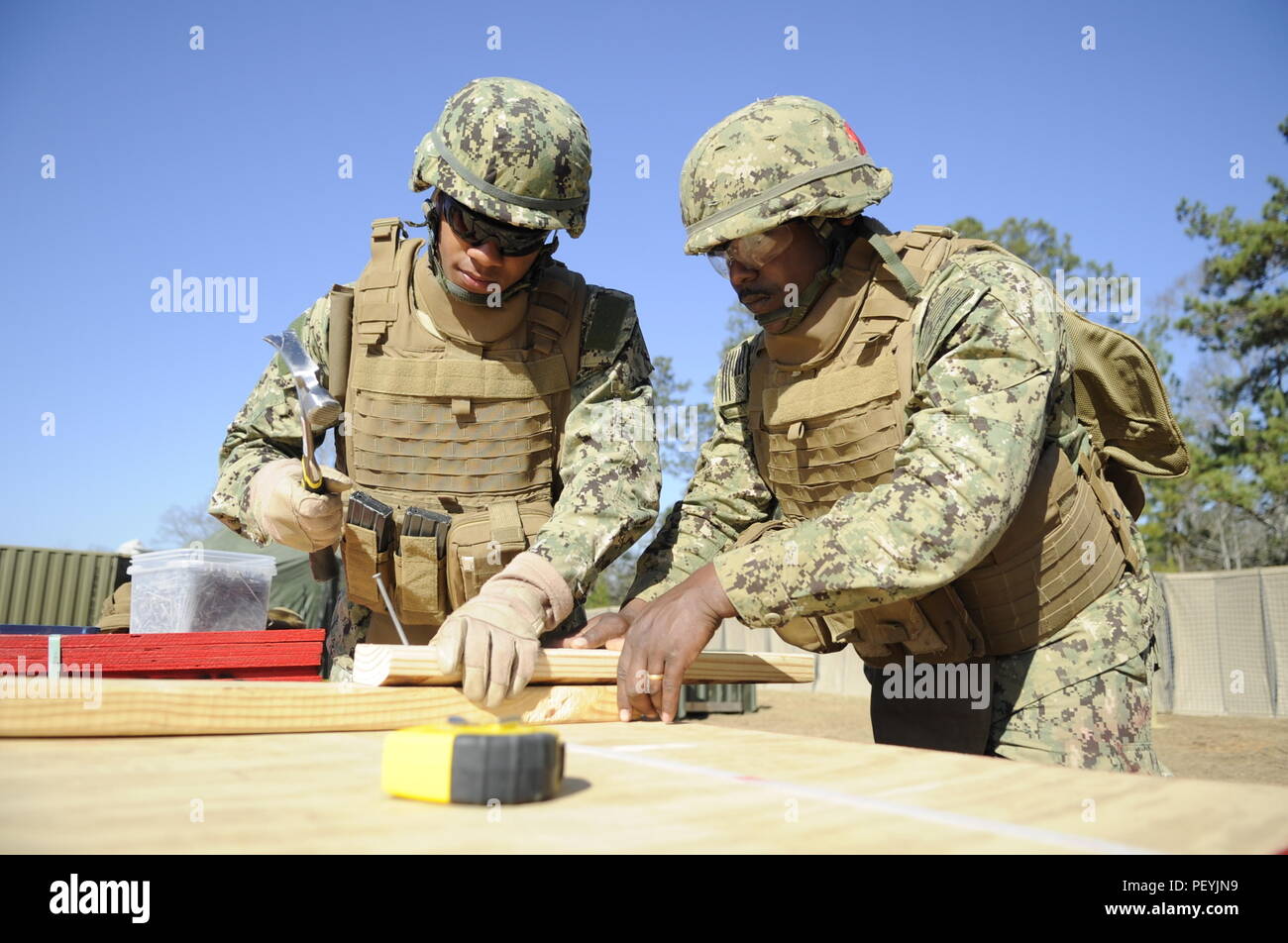CAMP SHELBY, Miss. (Feb. 19, 2016) Builder Constructionman Apprentice ...