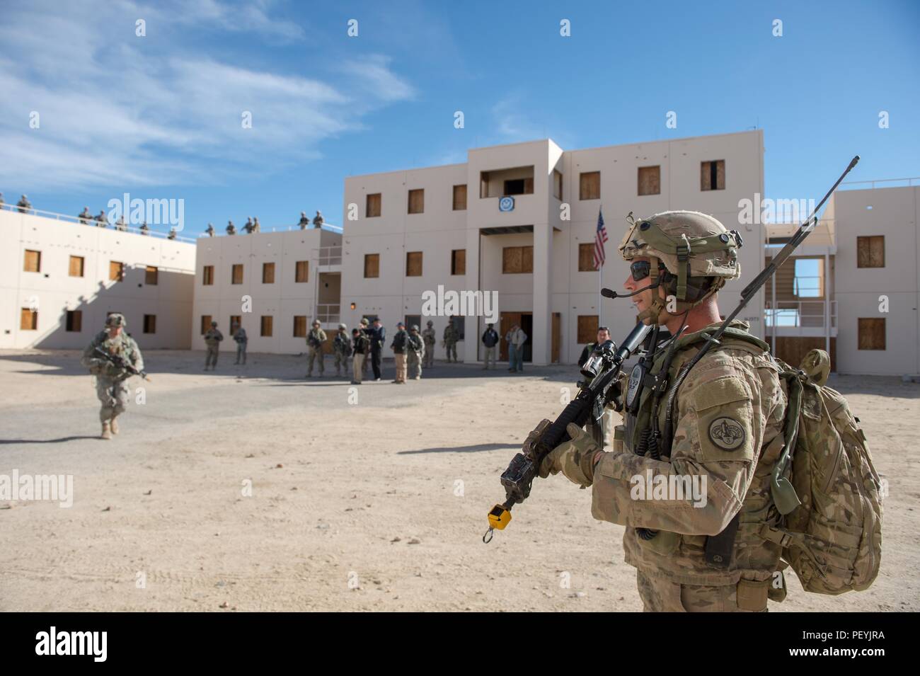 A U.S. Army Soldier assigned to 3d Cavalry Regiment, 1st Cavalry ...