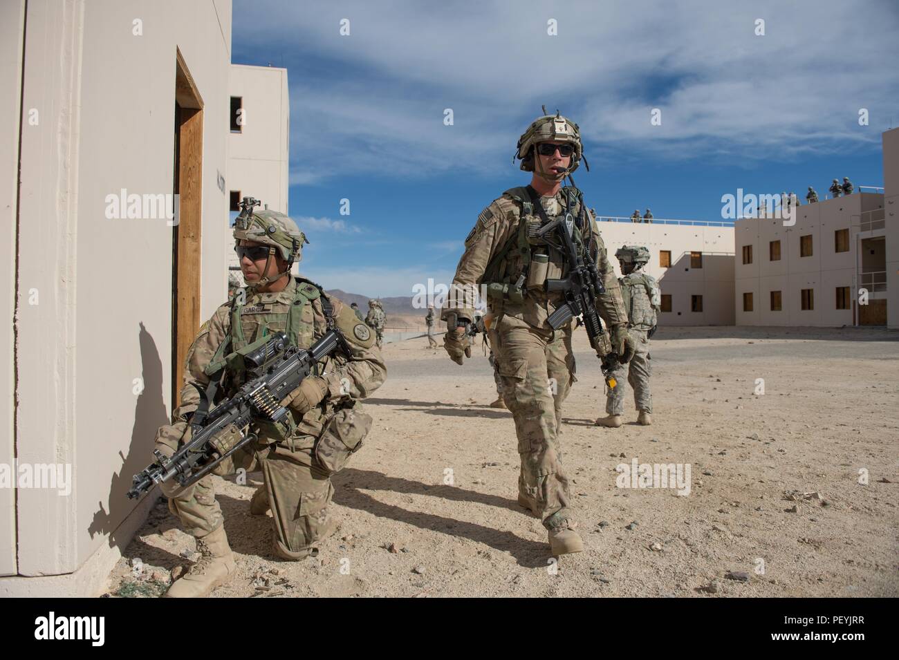 U.S. Army Soldiers assigned 3d Cavalry Regiment, 1st Cavalry Division ...