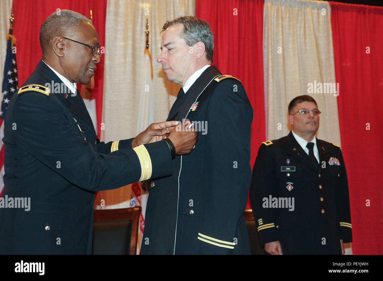 During the state chaplain change of responsibility ceremony, the ...