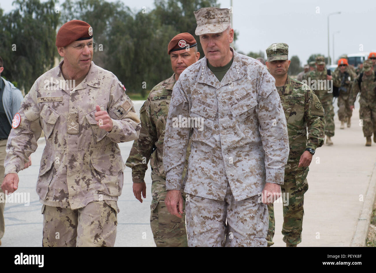 Multinational Forces Observers (MFO) Commander of MFO, Maj. Gen. Denis ...
