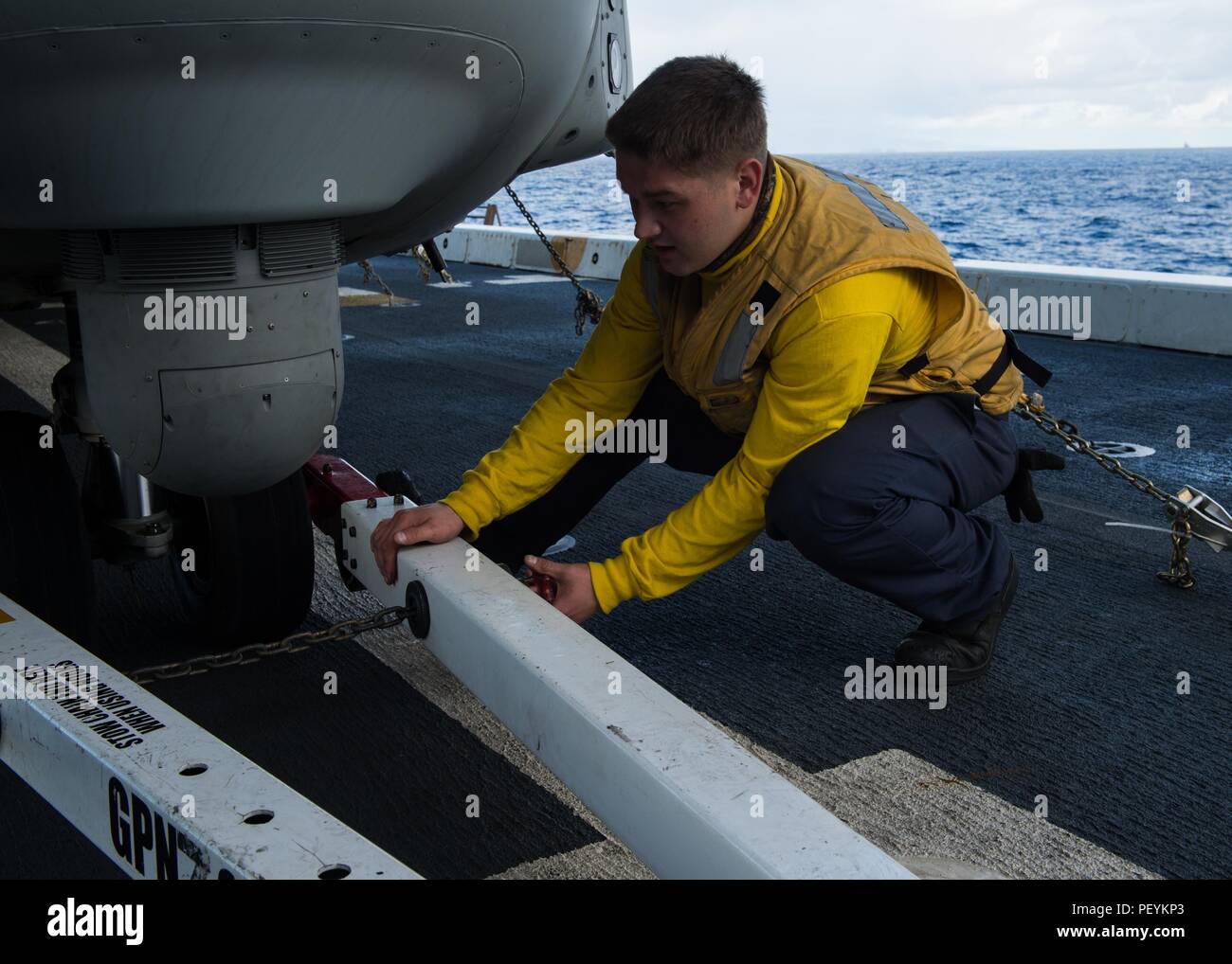 160219-N-GR718-149 PACIFIC OCEAN (Feb. 19, 2016) Airman Robert Doane ...