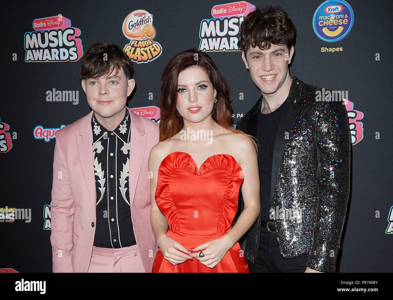 HOLLYWOOD, CA - JUNE 22: Echosmith - Graham Sierota, Sydney Sierota and ...