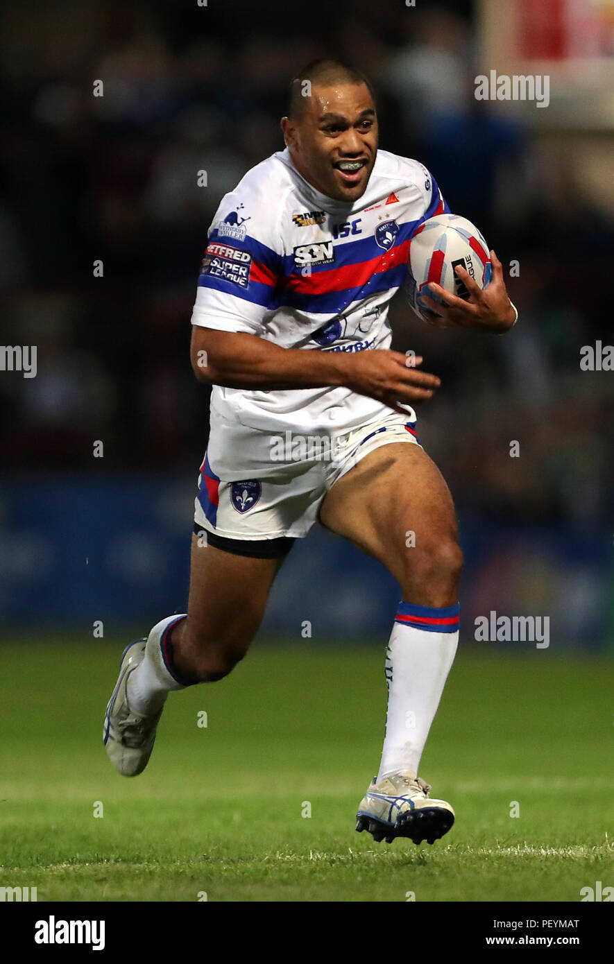 Wakefield Trinity's Bill Tupou Stock Photo - Alamy