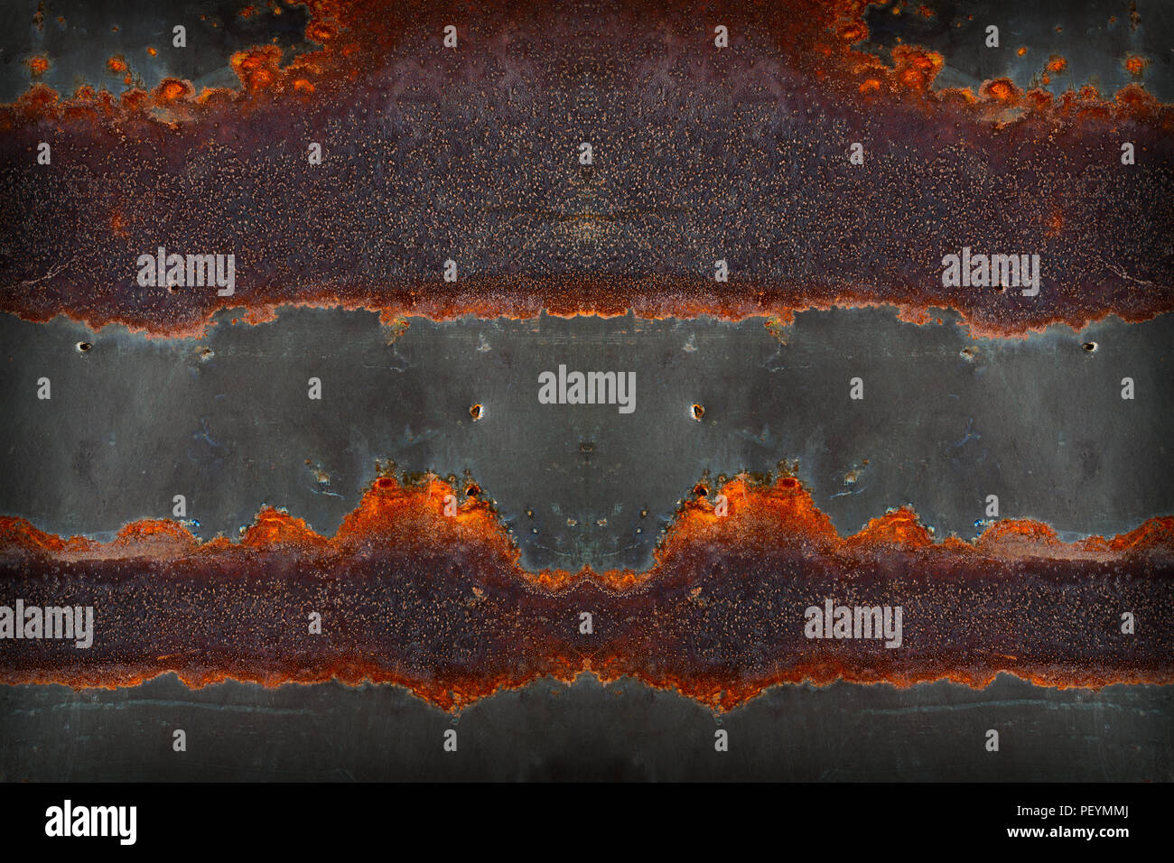 Flat rusty sheet of roofing iron Stock Photo - Alamy