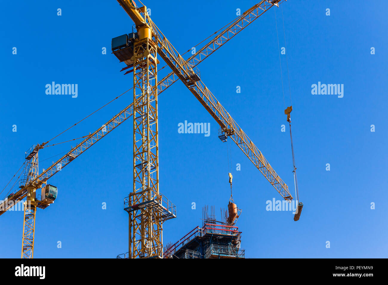 Concrete buckets construction hi-res stock photography and images - Alamy