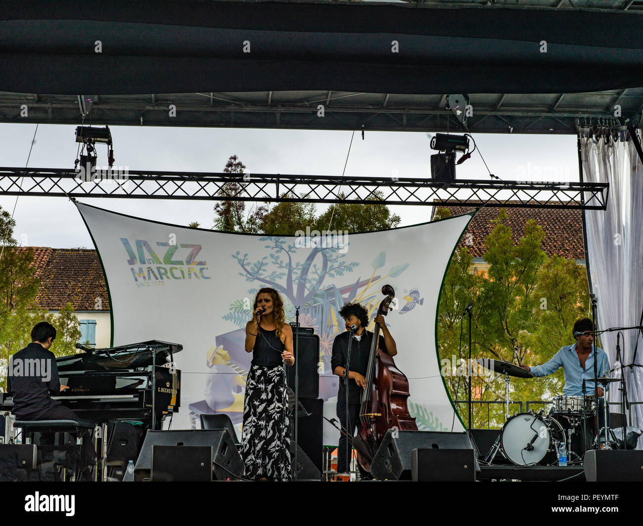 Jazz Festival In Marciac Stock Photos & Jazz Festival In Marciac Stock ...