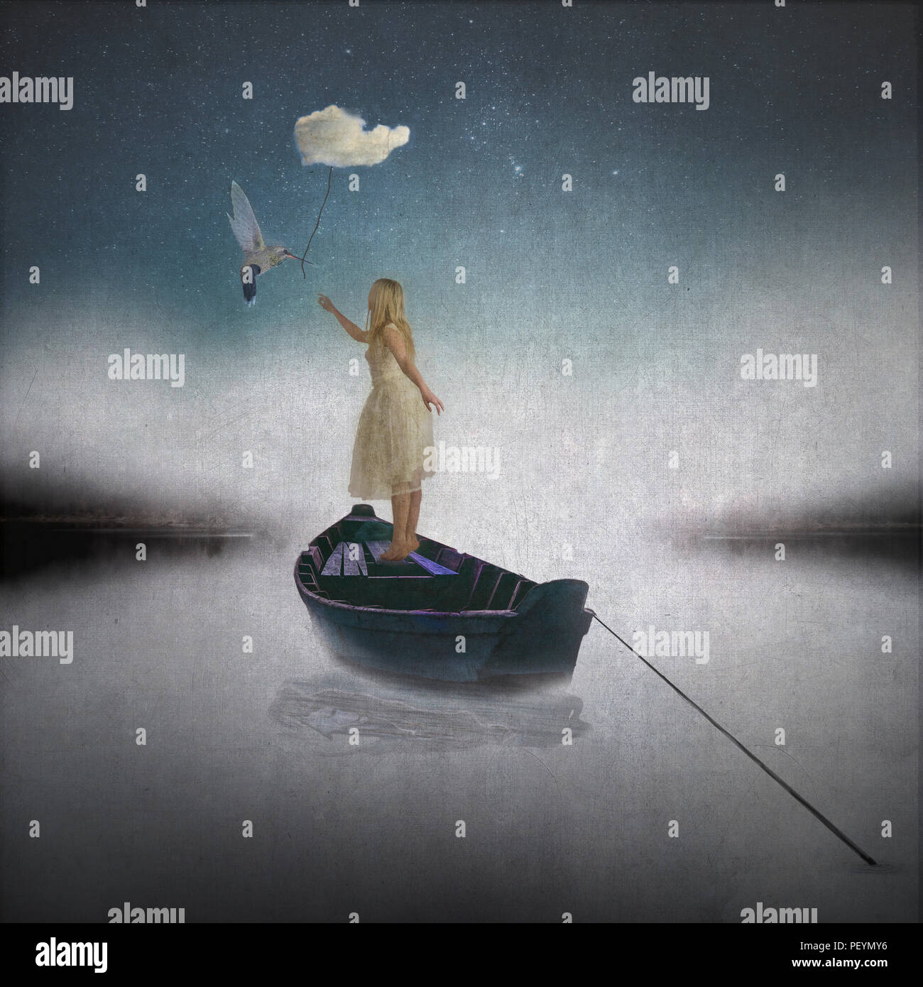 Fallen angel abstract hi-res stock photography and images - Alamy