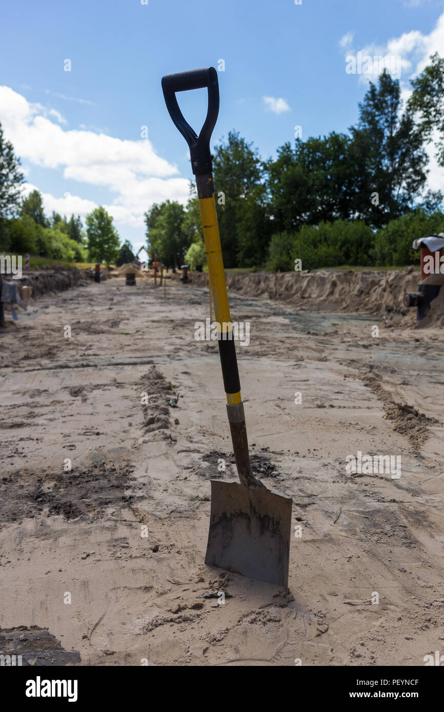 Empty construction site hi-res stock photography and images - Alamy